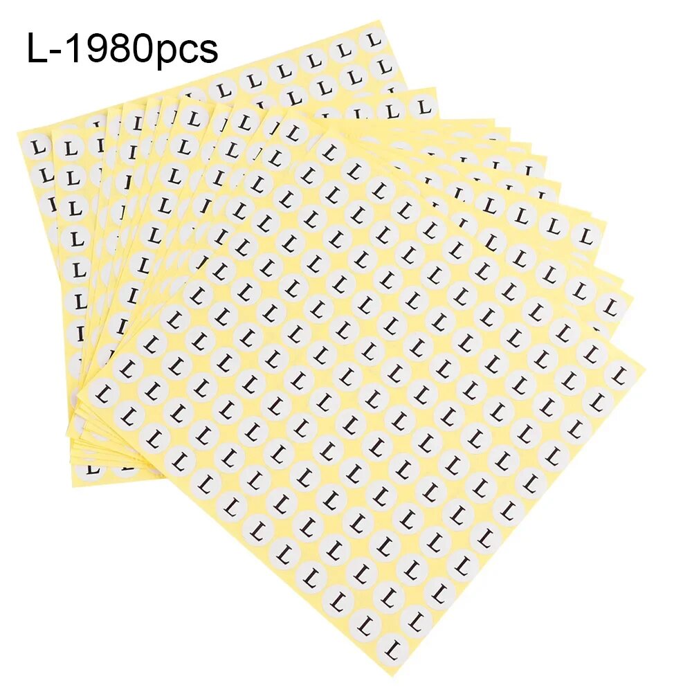 Наклейки для одежды L-1980pcs, розовые