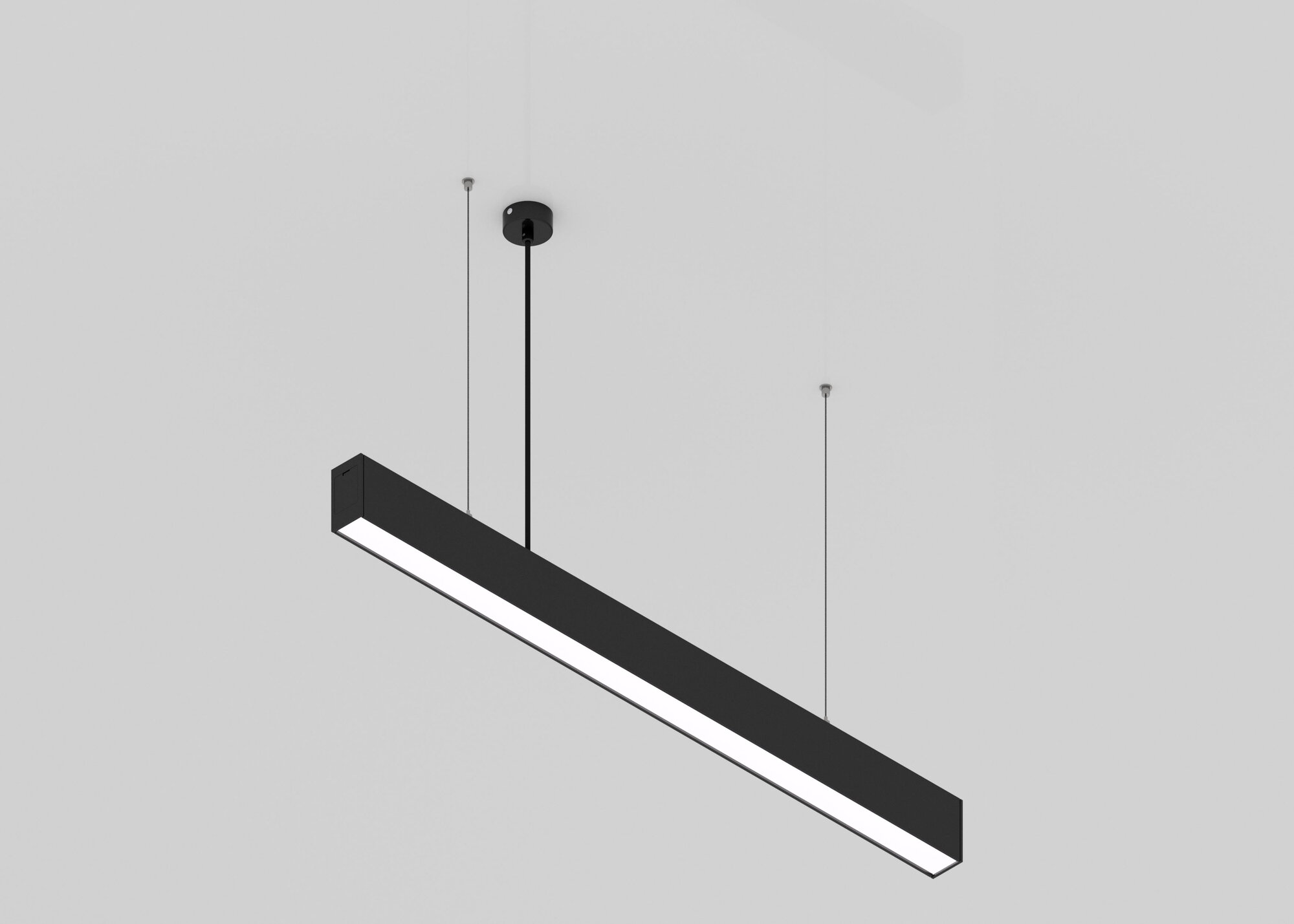 Светильник линейный подвесной APRILight Walter Line Microprism 1010, LED, мощность 30 Вт, IP20