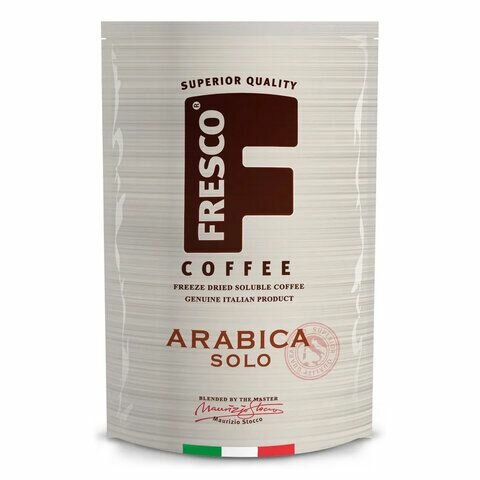2 шт. Кофе растворимый FRESCO "Arabica Solo" 190 г, сублимированный