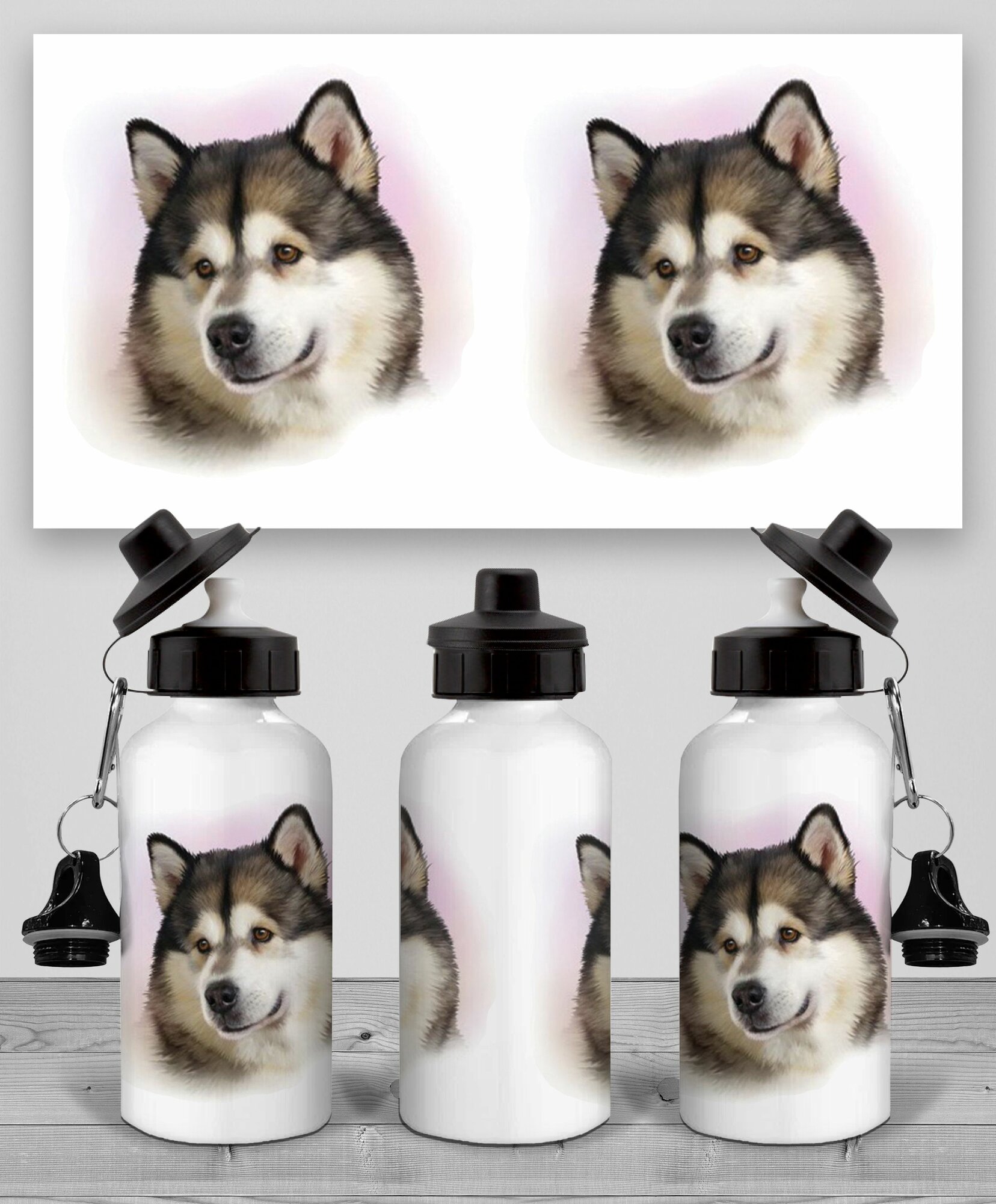 Бутылка Аляскинский маламут