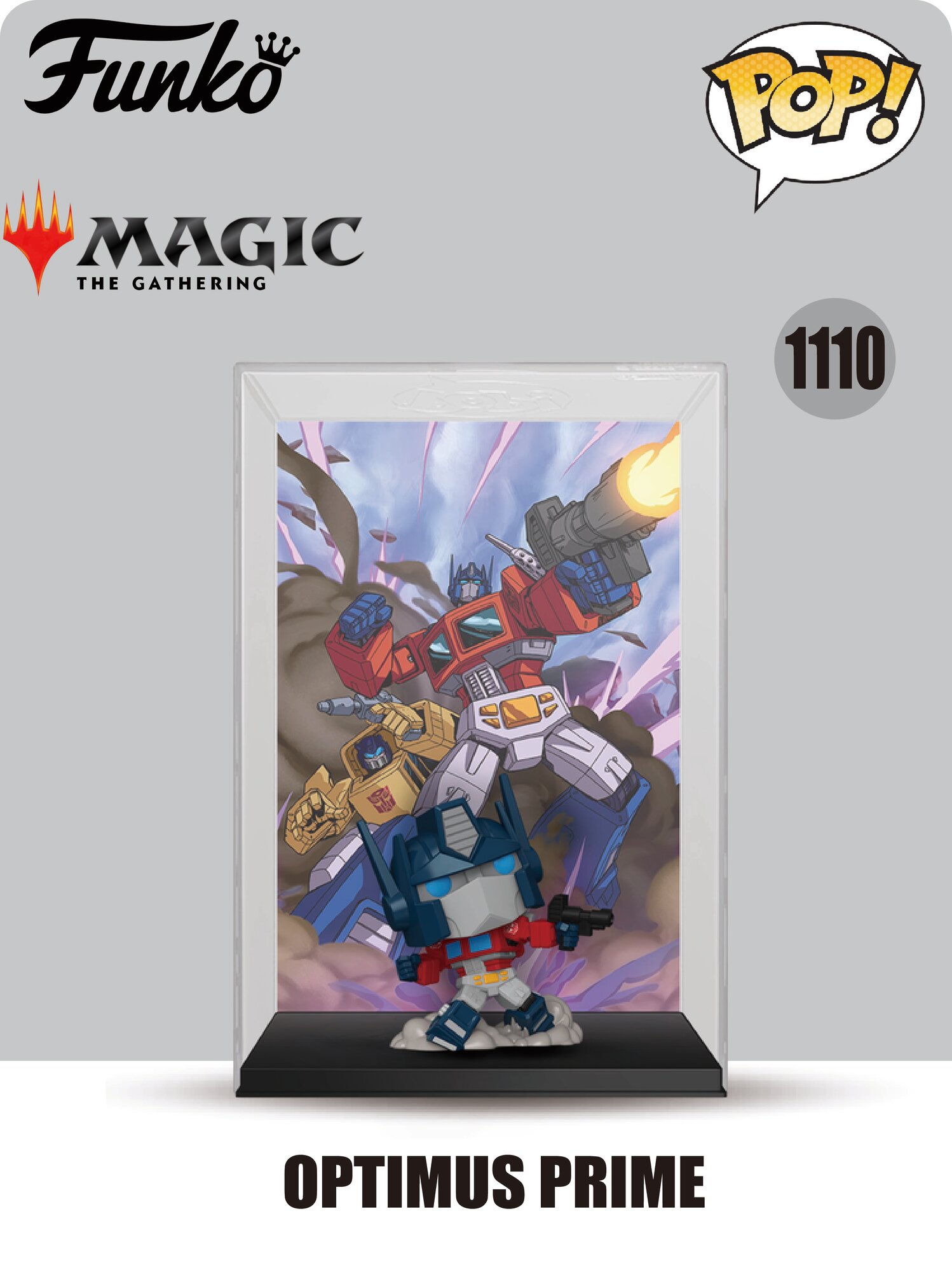 Фигурка Funko POP GAMES! Transformers Comic Covers-Optimus Prime(Magic the Gathering)#1110