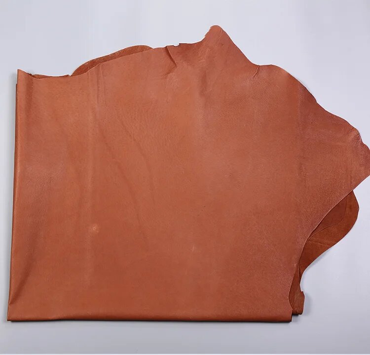 Натуральная свиная кожа Junetree для рукоделия Коричневый, 6-7 sq.ft, brown