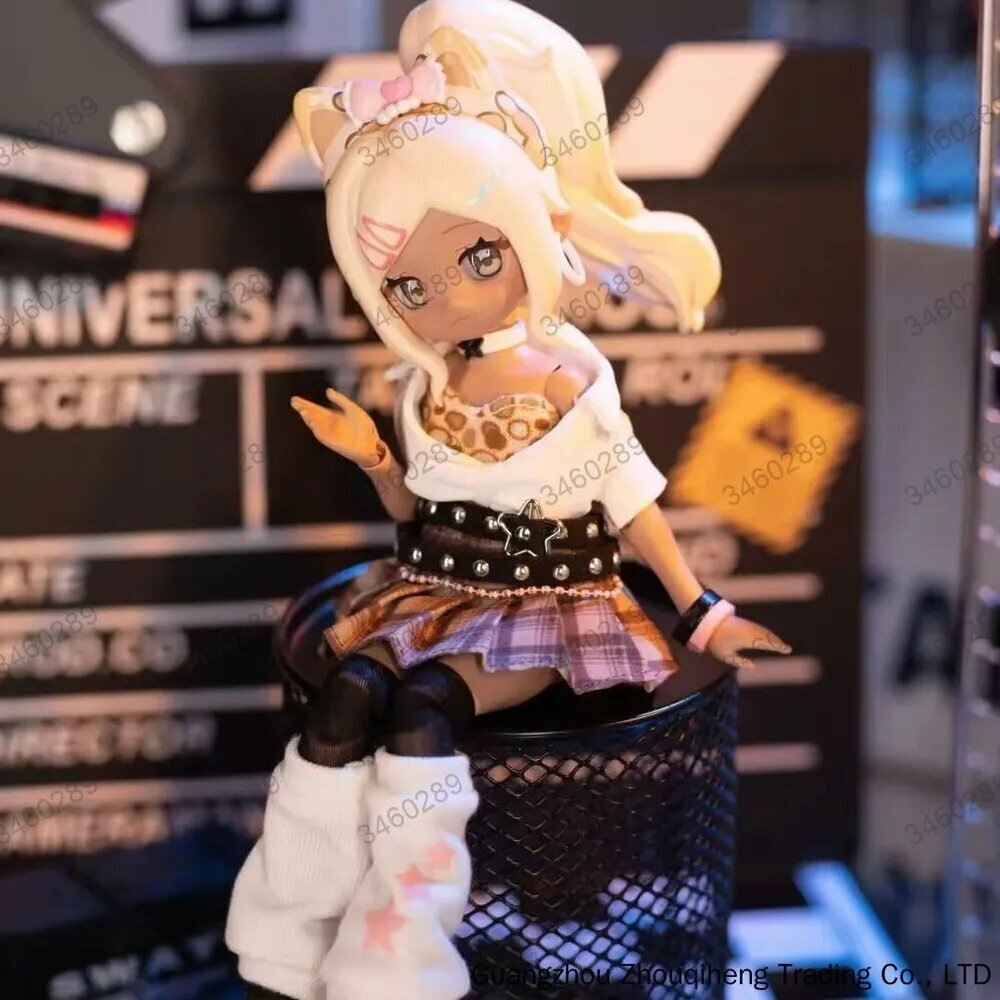 Сюрпризная кубка 1/12 BJD Партия Леопардовых Волн из серии Пиксельные Электро - Петы !