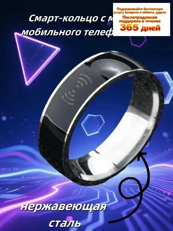 Смарт-кольцо, поддерживающее разблокировку по NFC