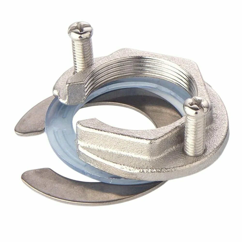 Комплект шайб с контргайкой для смесителя, замена для однорычажного смесителя, нержавеющая сталь