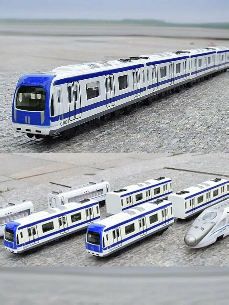 Поезд метро, для набора автомобилей, с магнитным соединением