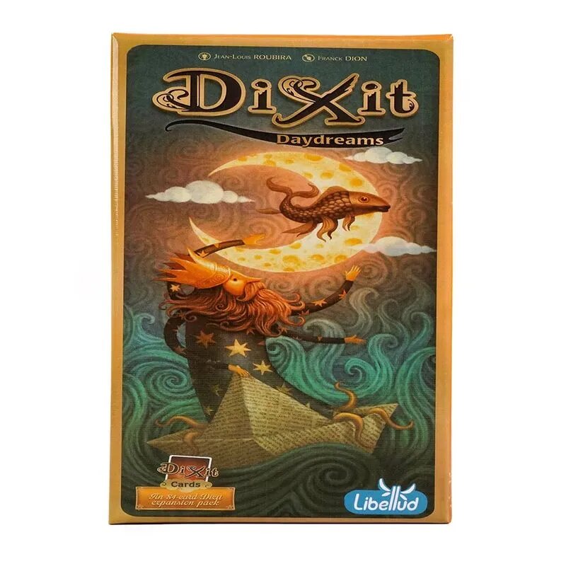 Расширенный пакет Dixit Daydream (Диксит) (original English version). Игра на английском.(желтый, темно-зеленый)