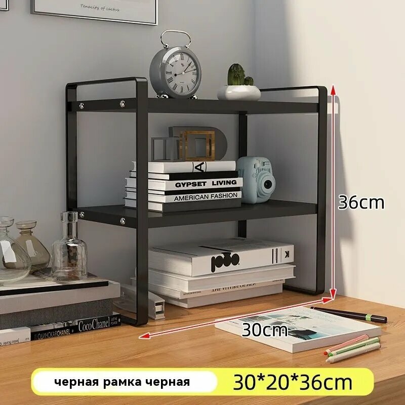 Полка, 40х20х36 см, настенная полка для ванной комнаты и кухни, для хранения банных принадлежностей и бытовых мелочей