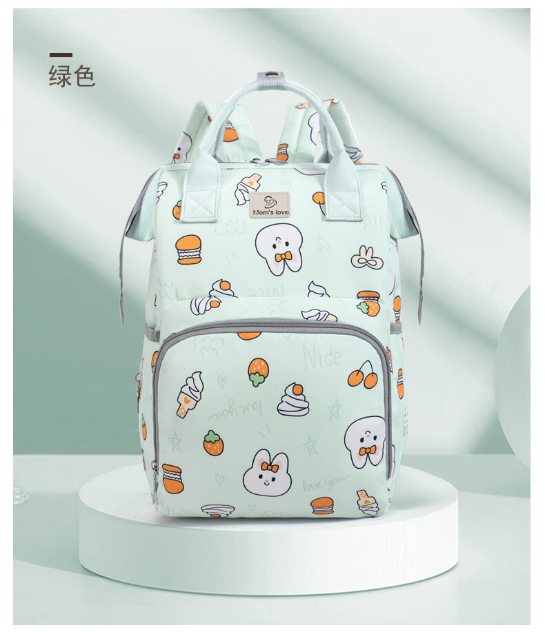 Многофункциональная сумка для мамы, рюкзак для хранения товаров для матери и ребенка, отделение для термоизоляции бутылочек, большая вместимость для хранения молока, портативная сумка для мамы.