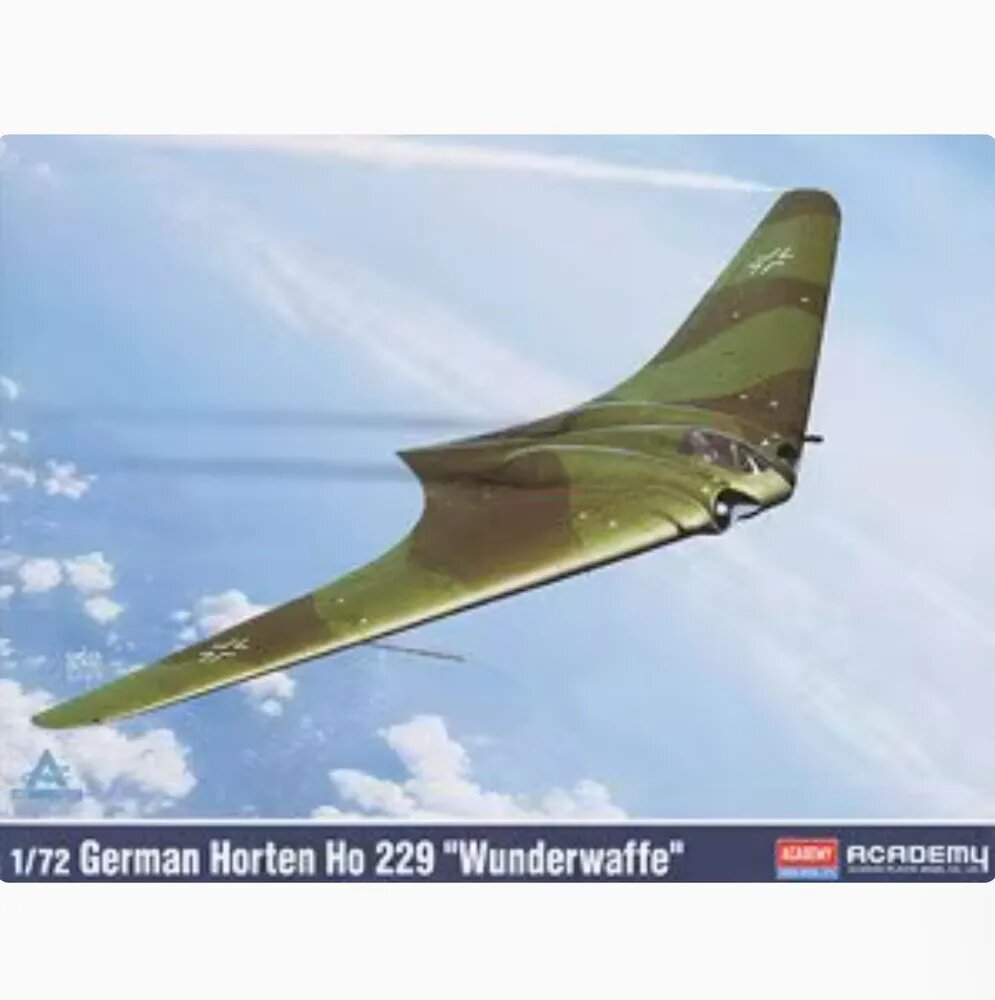 Academy 12583 1/72 Ho229 Horten Wunderwaffe сборная модель самолета