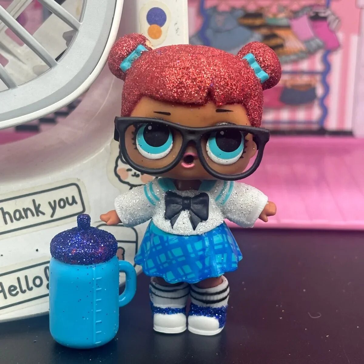 8CM LOL Doll Collectible Girl DIY Toy Doll Set Includes Doll Clothes, Shoes and Accessories Children's Birthday Gift