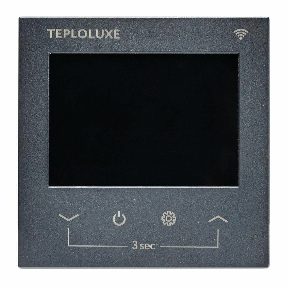 Терморегулятор электронный Теплолюкс Pontus wi-fi черный Space