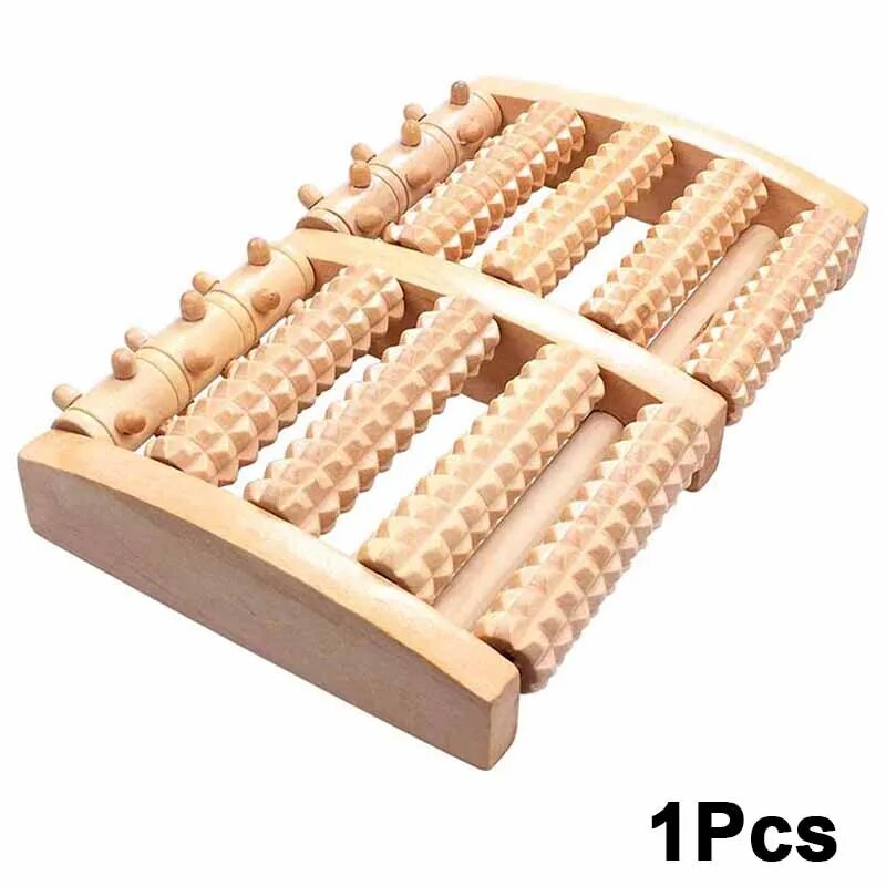 Деревянный массажер для ног A02441