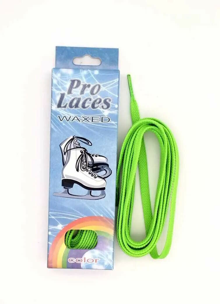 Шнурки Pro Laces зеленый неон 260