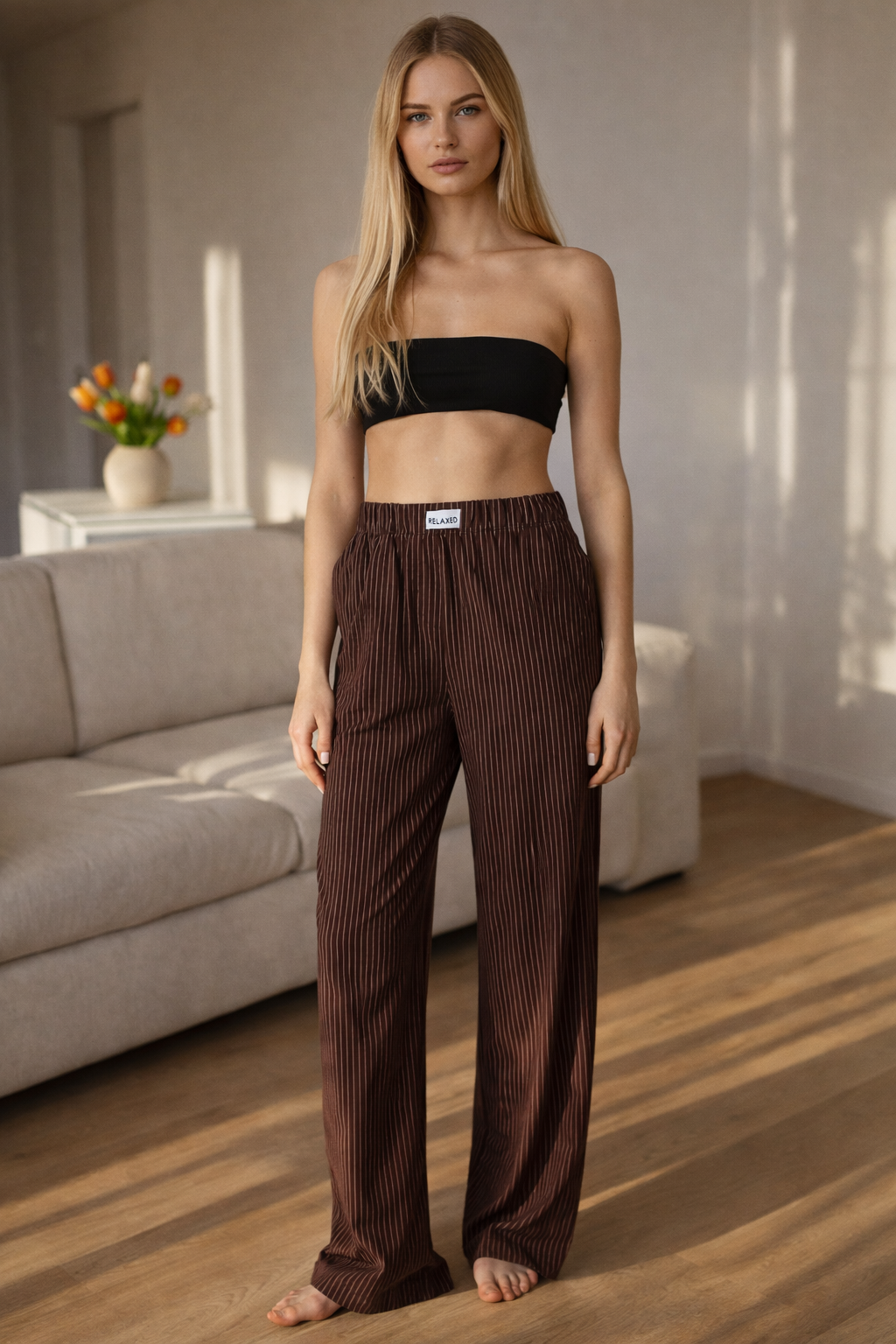 Брюки палаццо для женщин