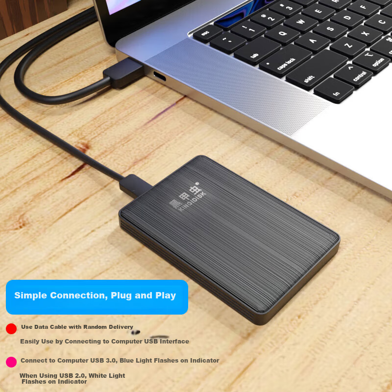Heijiachong K500 500 ГБ USB3.0 портативный жесткий диск 2.5 дюйма бизнес черный компактный шифрованный хранение