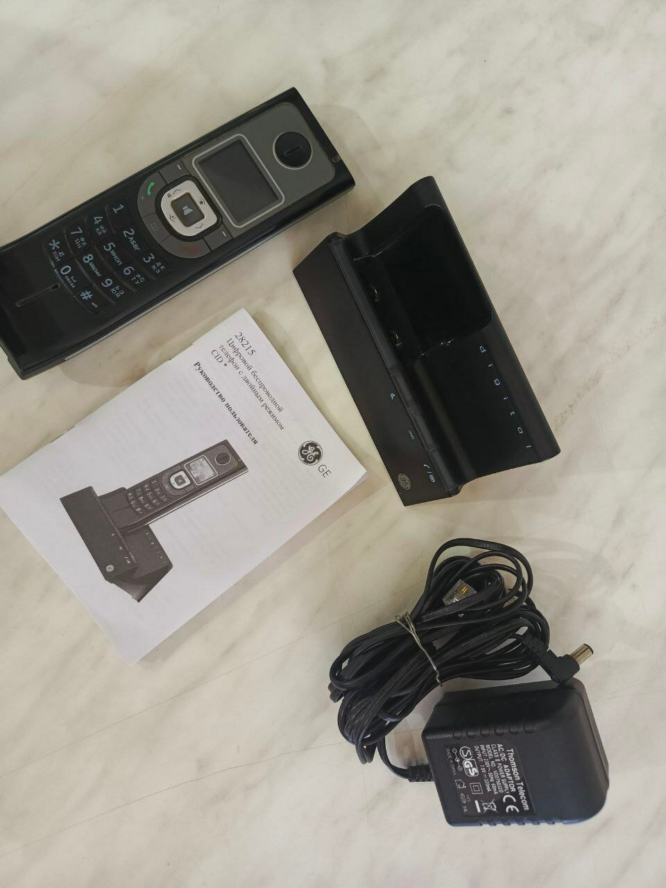 Цифровой беспроводной телефон с двойным режимом GE 2-8215