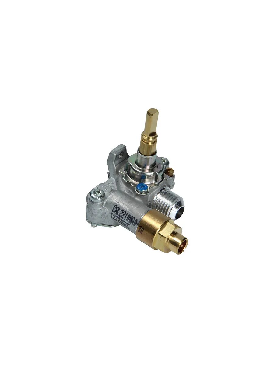 Кран газовый без клапана для плиты, варочной поверхности BLOMBERG 131240118 (CAL22100A, 0.130, T23144)