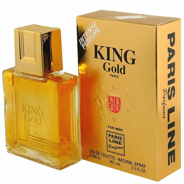 Paris Line Parfums Туалетная вода мужская King gold