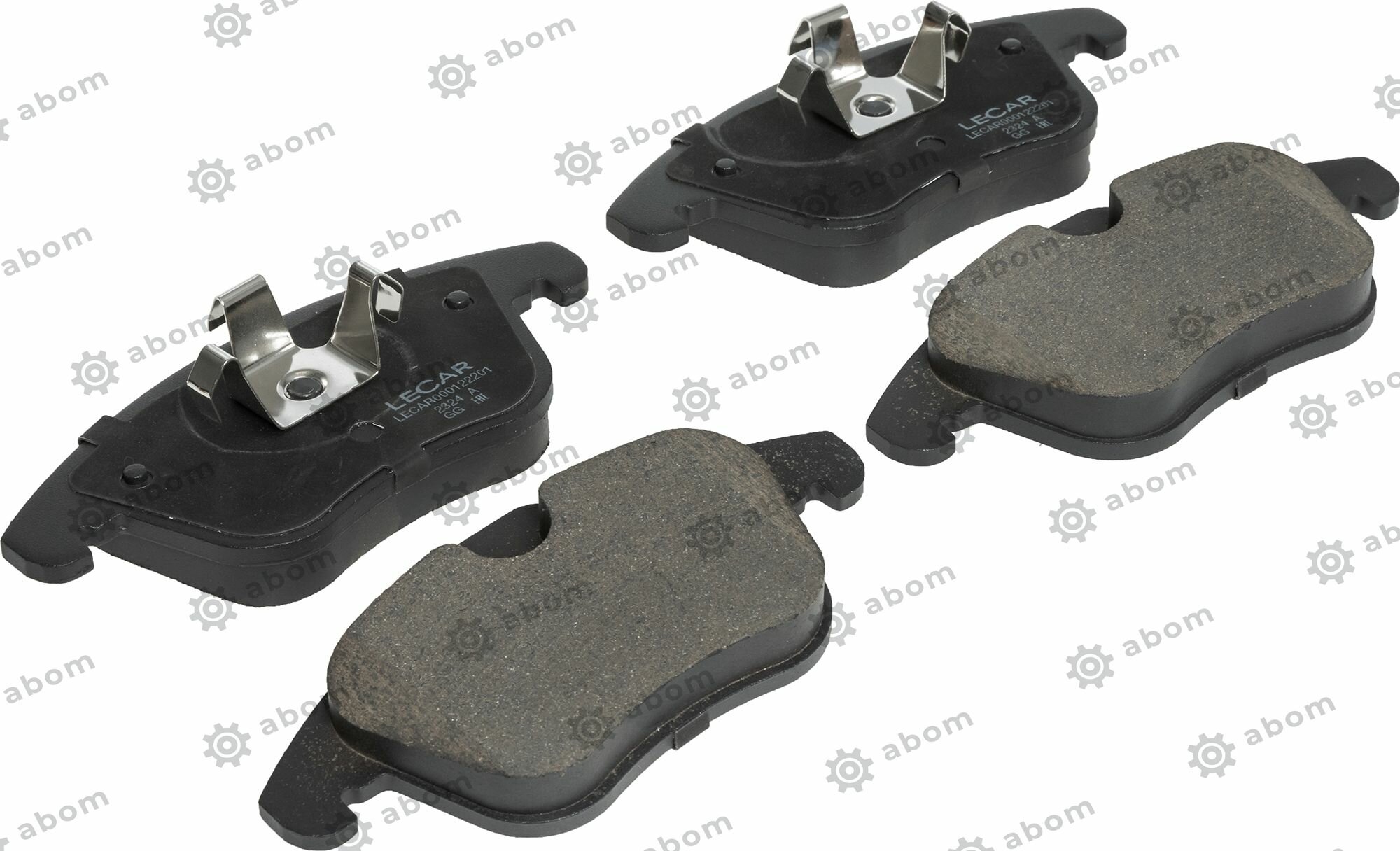 Тормозные колодки дисковые Передние сист. ATE Ford Mondeo IV 07- LECAR LECAR000122201