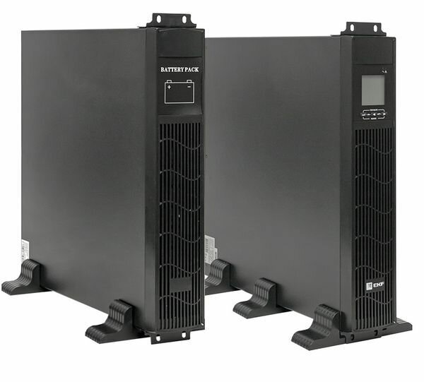 Источник бесперебойного питания двойн. преобразования E-Power SW900pro-RTB 3000В. А для монтажа в стойку с АКБ 9х12В 7А. ч PROxima EKF SW930Pro-RTB