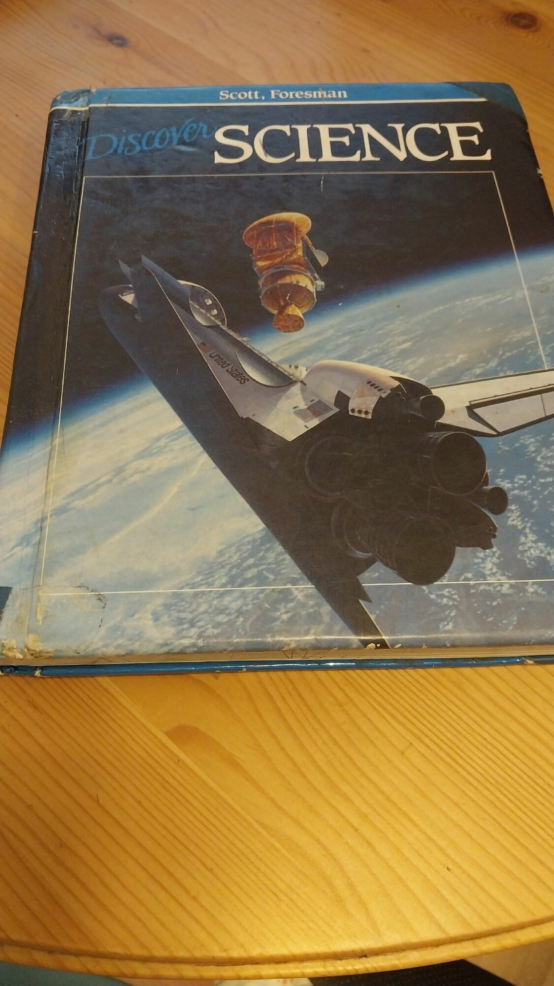 Discovery science book c американской печатью бибилтеки
