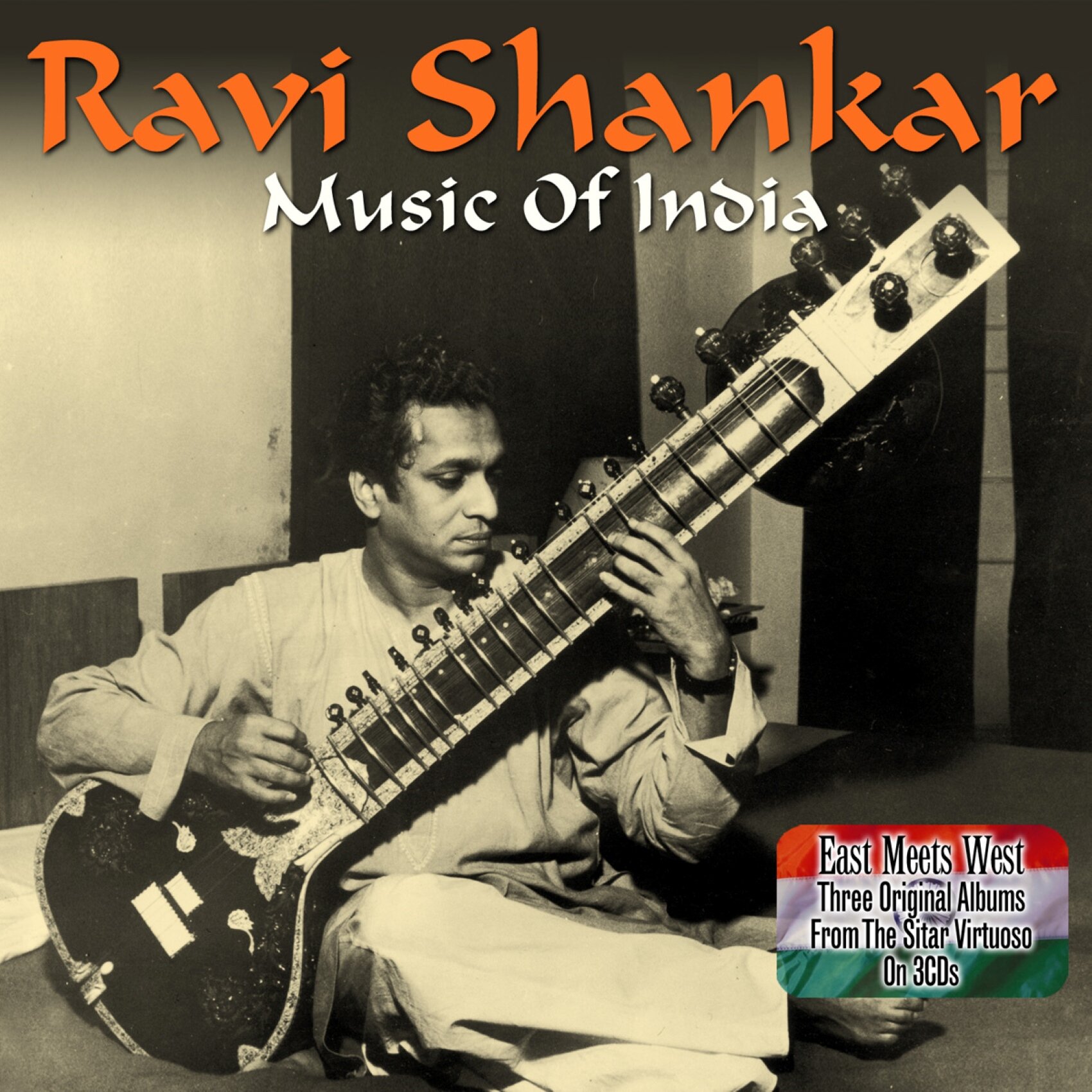 Компакт-диск Ravi Shankar - Music Of India (3CD)