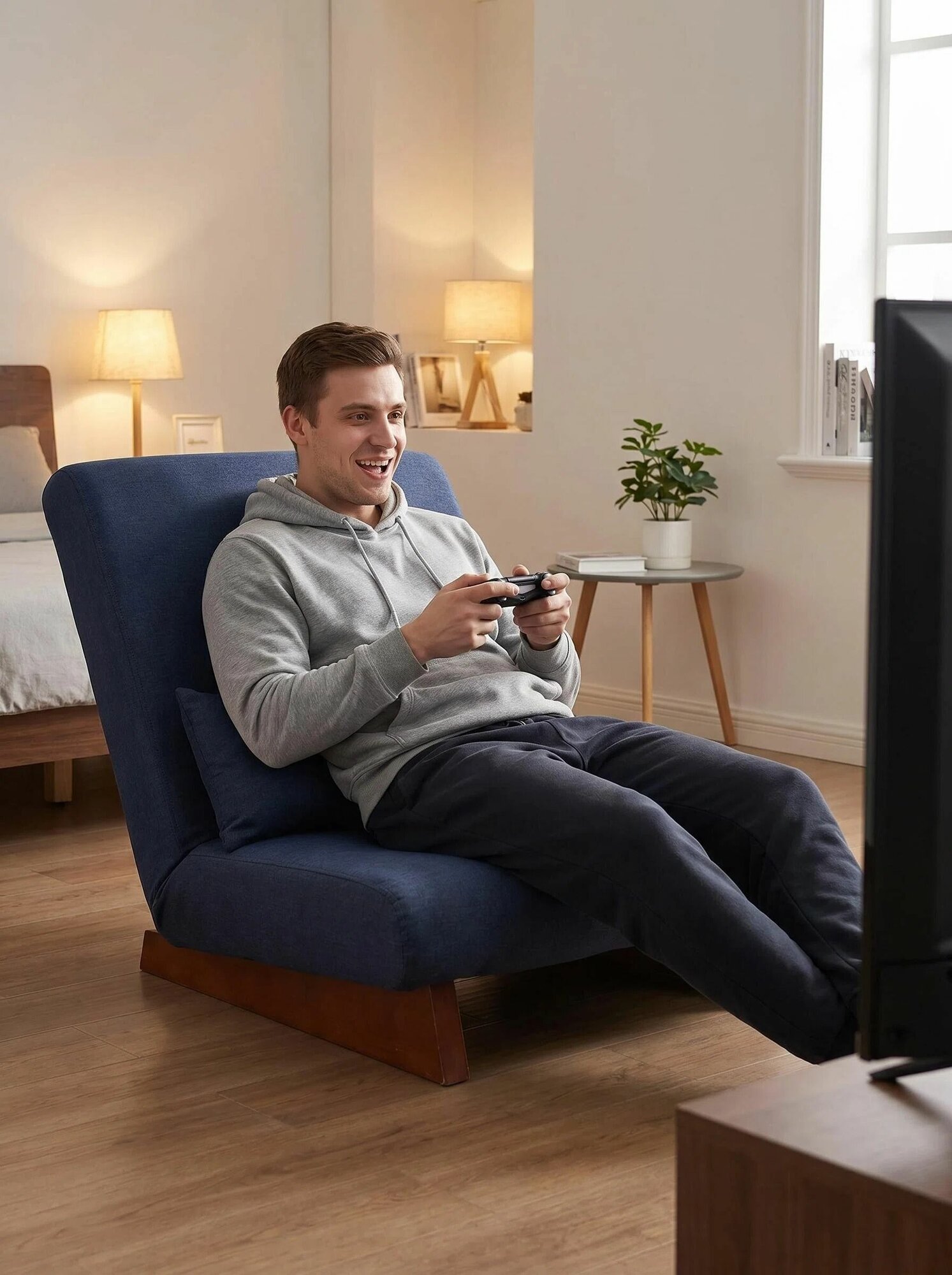 Диван-кресло Damedai Easy Lounge, складной, японский механизм KoYo-LG