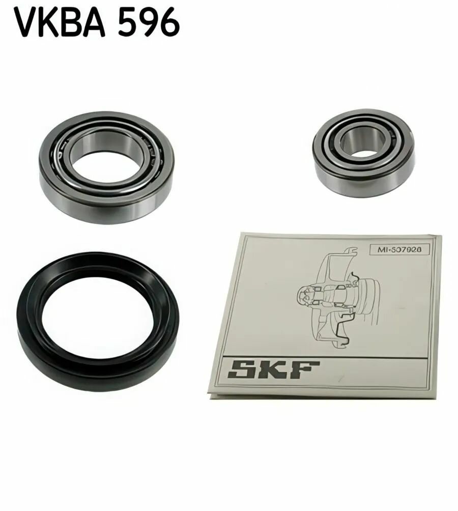 Подшипник ступицы передний компл MB W123 W126 T1 77-96 SKF VKBA 596