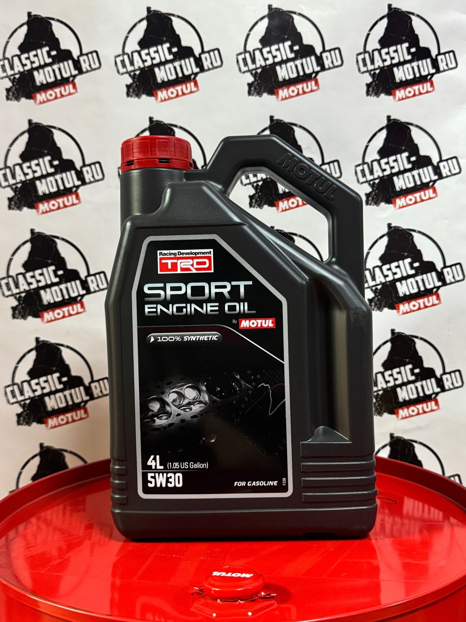 Синтетическое моторное масло Motul TRD Sport Engine Oil Gasoline 5w-30 (4L) 110940
