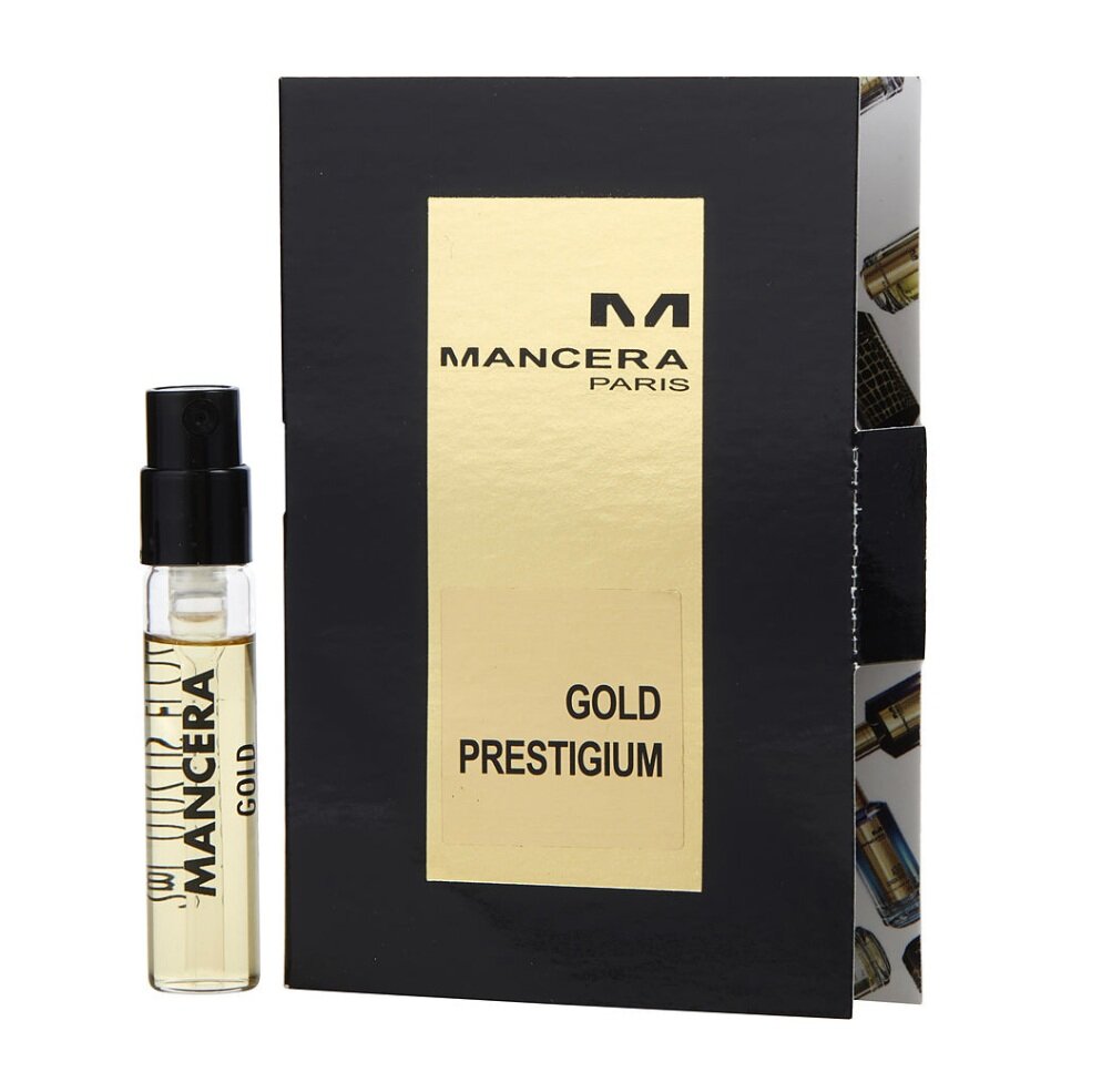 Mancera Gold Prestigium 2 мл парфюмерная вода унисекс, кожаные