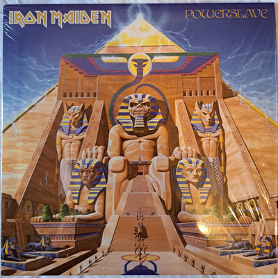 Iron Maiden - Powerslave, 1xLP, BLACK LP