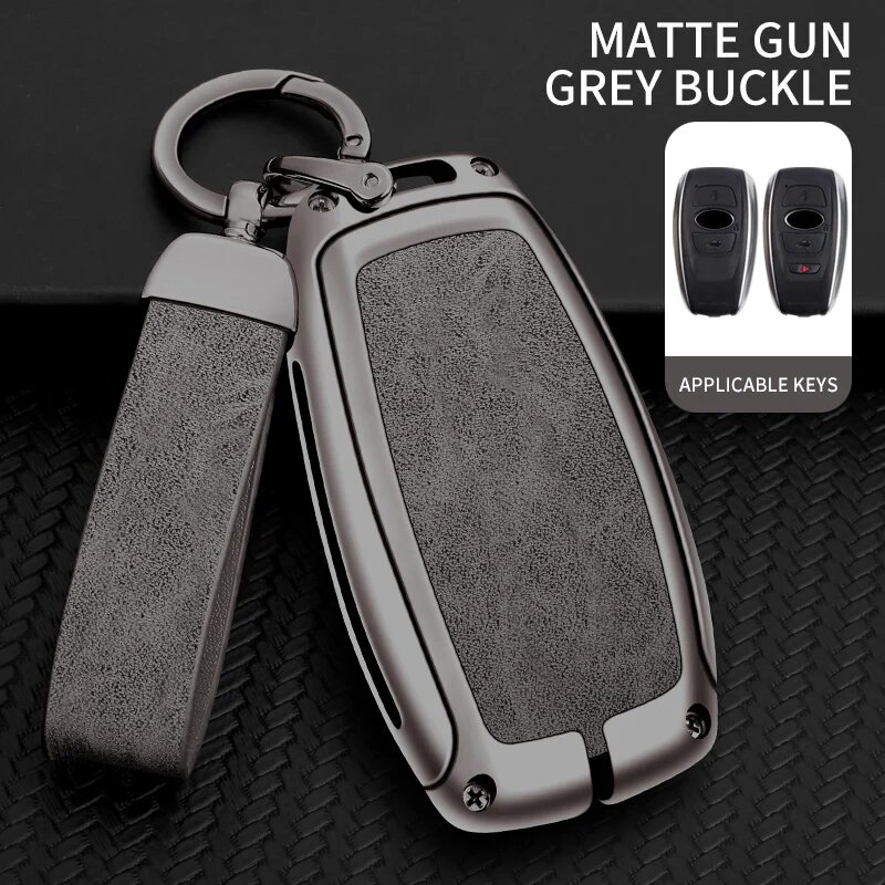 Новый чехол для автомобильного ключа из цинкового сплава для Subaru BRZ STI XV SV Forester Legacy Outback Crosstrek Impreza WRX Ascent, автомобильные детали