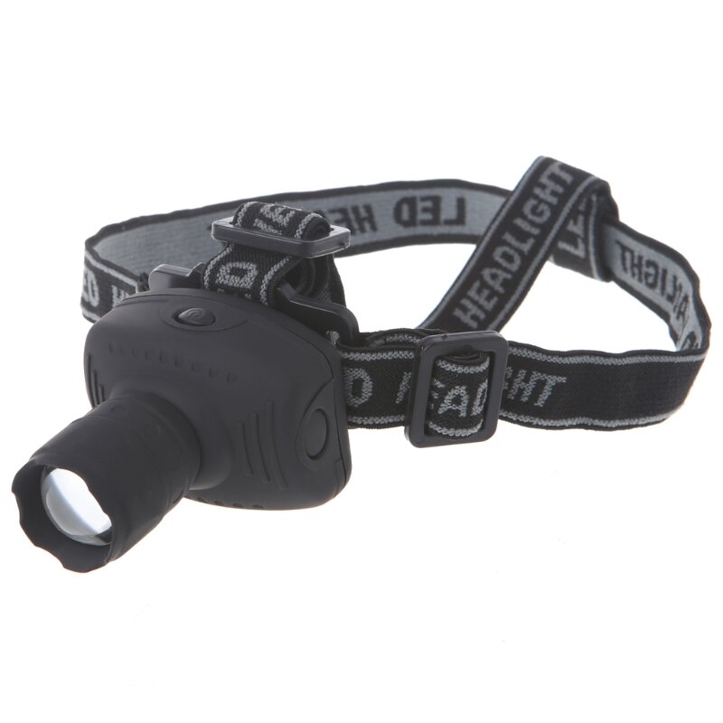 Светодиодный Водонепроницаемый Налобный Фонарик С Масштабируемым Фонариком Для Кемпинга Рыбалки Охоты