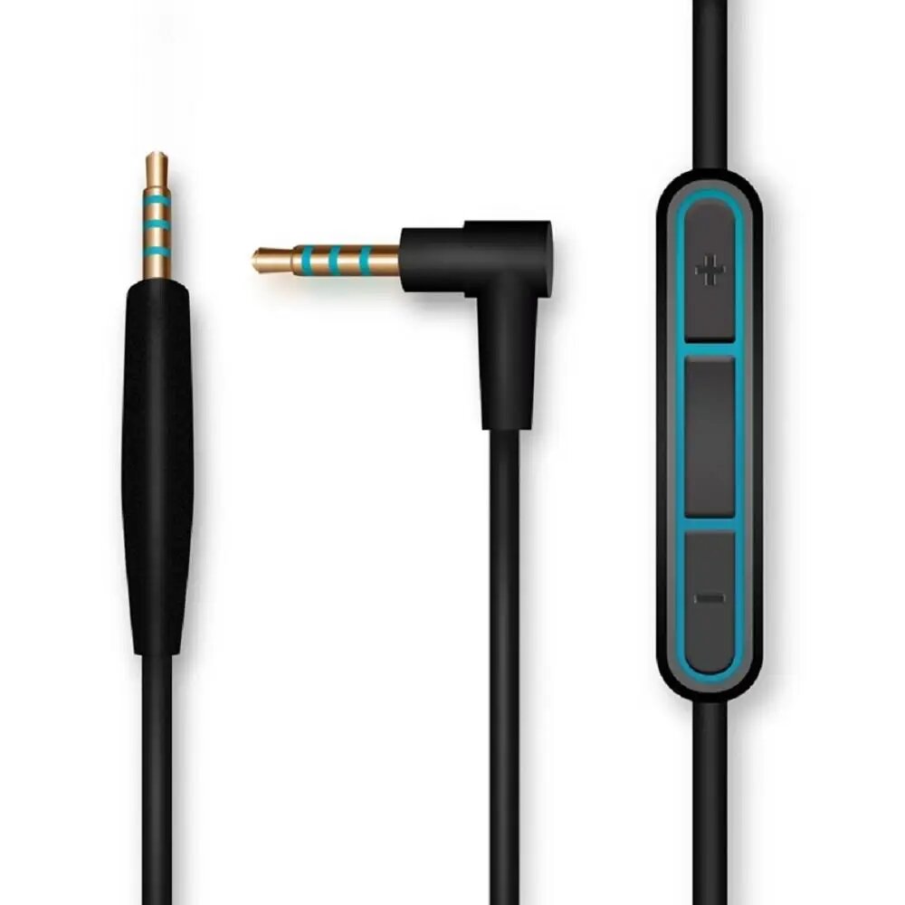 Кабель для наушников Bose, черный с микрофоном