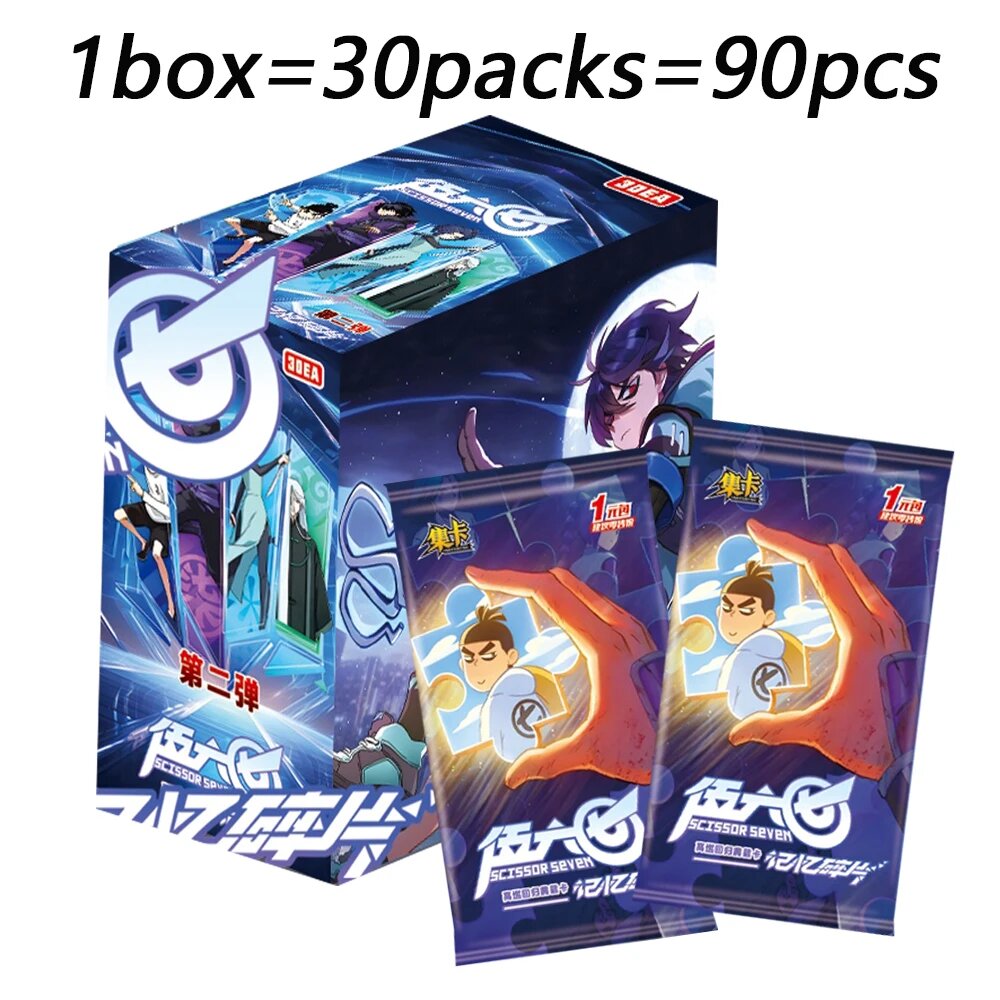 Коллекционные карты Scissor Seven "Семь фрагментов памяти" card.fun 1 Box Per 30 Packs