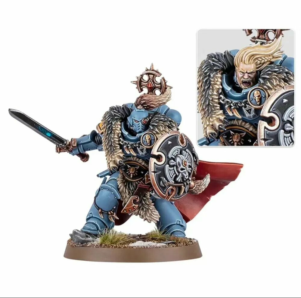 Вархаммер 40к смола / Space Wolves Army Set / Warhammer 40000 миниатюры