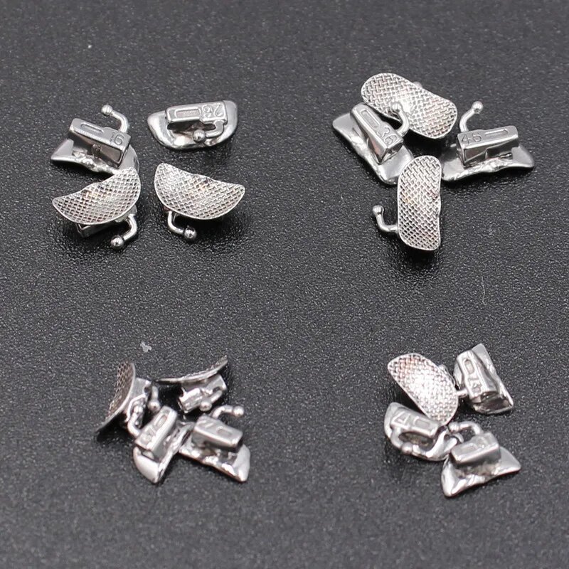 Ортодонтическая кнопка LISM металлическая 10 шт MBT 6 4PCS