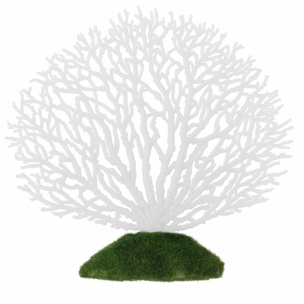 Белые пластиковые искусственные коралловые растения, украшение для аквариума, подводный аквариум, реалистичный водный пейзаж