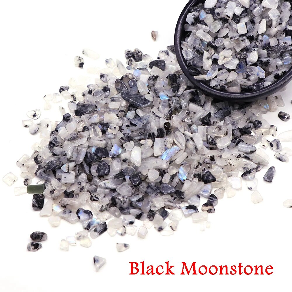 Натуральные камни лазурит 50g, Black Moonstone