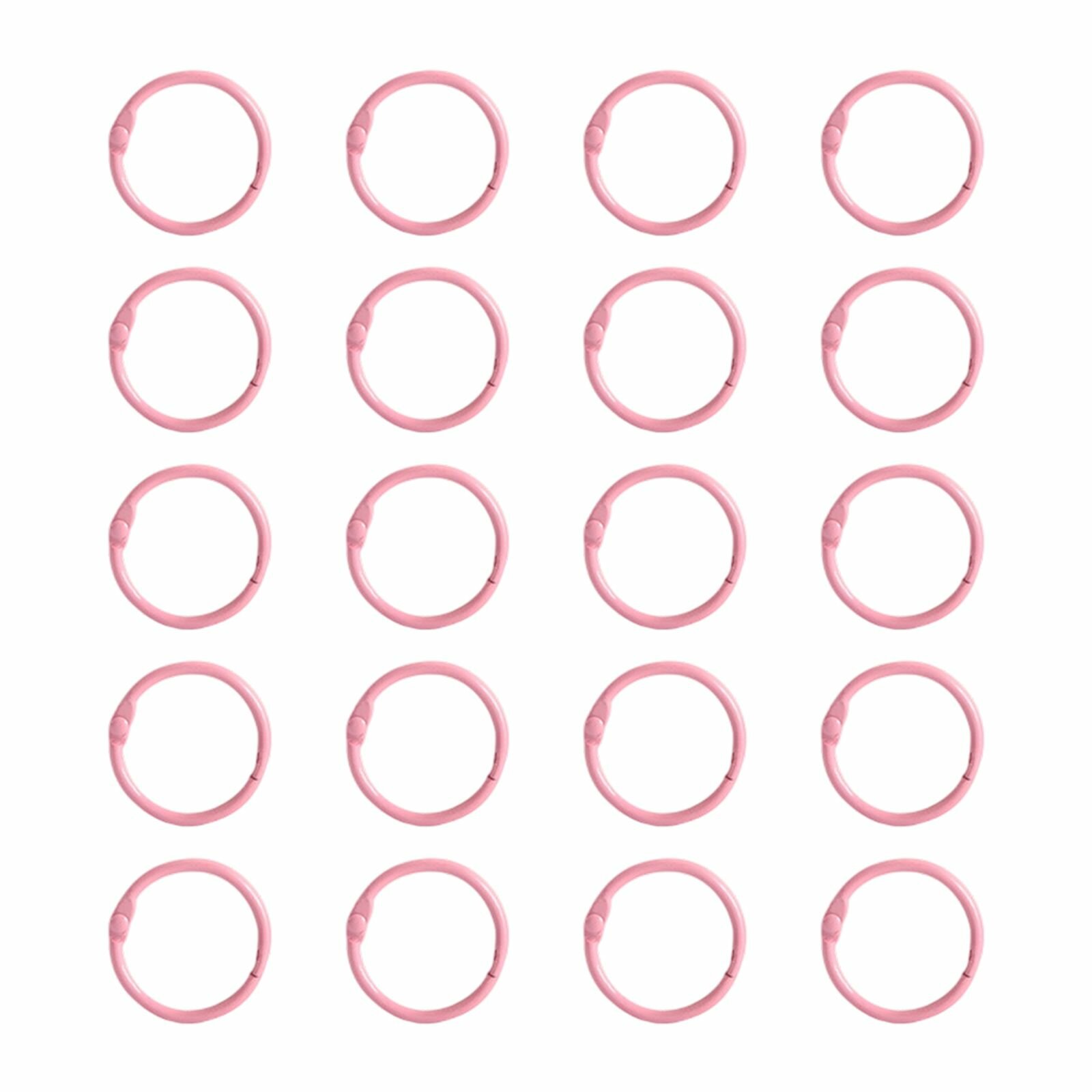 20 шт Металлические кольца для скрепления листов