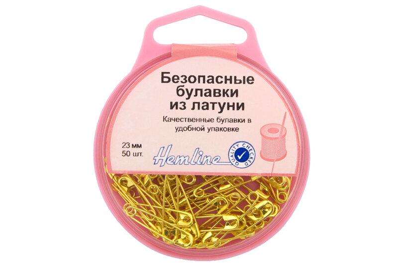 Булавки английские в пластиковом контейнере Hemline 419.00