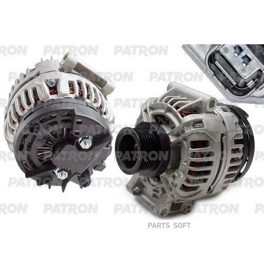 Генератор CA1544IR 14V 120A BMW: 5 E39 2.0i/3.5i/4.4i 96- / 7 E38 3.0i/3.5i/4.0i/4.4i/5.4i 94- от официального дистрибьютора, PATRON, артикул PALT007