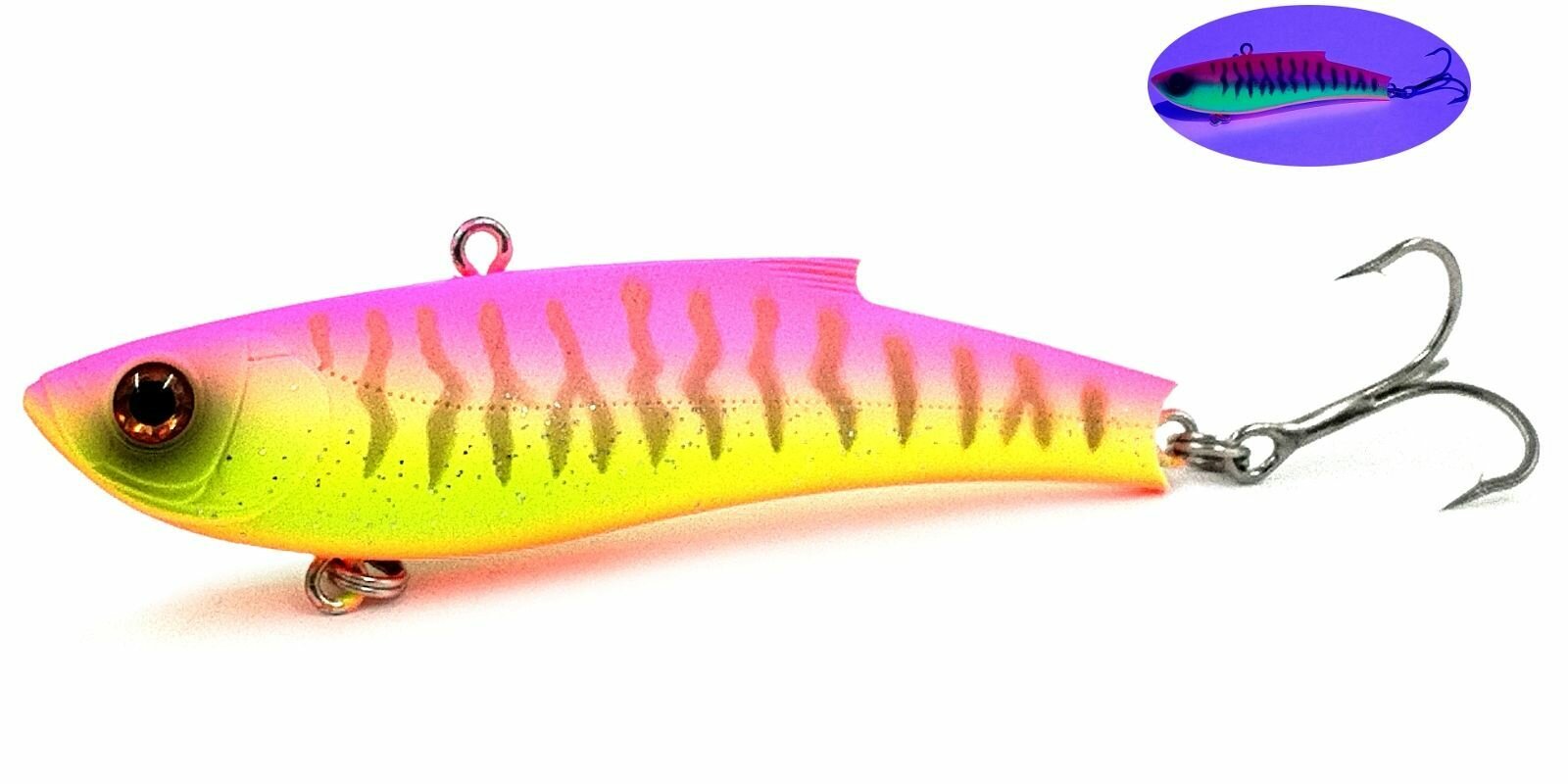 Воблер (виб) BASSDAY RANGE VIB 80ES (80мм, 23гр, быстро тонущий) - #P-431