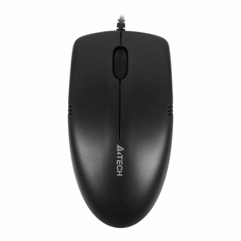Мышь проводная A4TECH OP-530NUS black (USB, 1200dpi, 3but) (OP-530NUS)