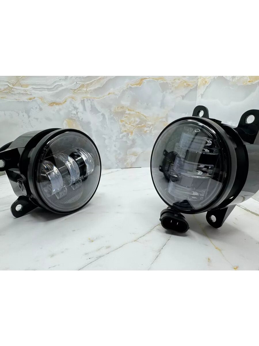 Противотуманная фара, светодиодная, для разных моделей автомобилей, 2 шт.