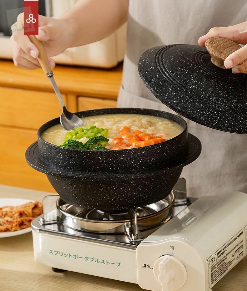 18cm кастрюля/Корейский бибимбап/черное