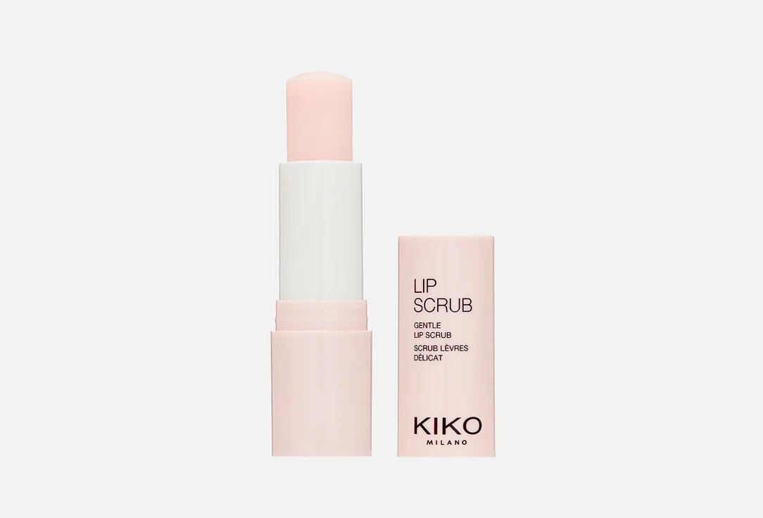 Нежный скраб для губ KIKO MILANO LIP SCRUB, мягко отшелушивает и смягчает губы, 4.2 г