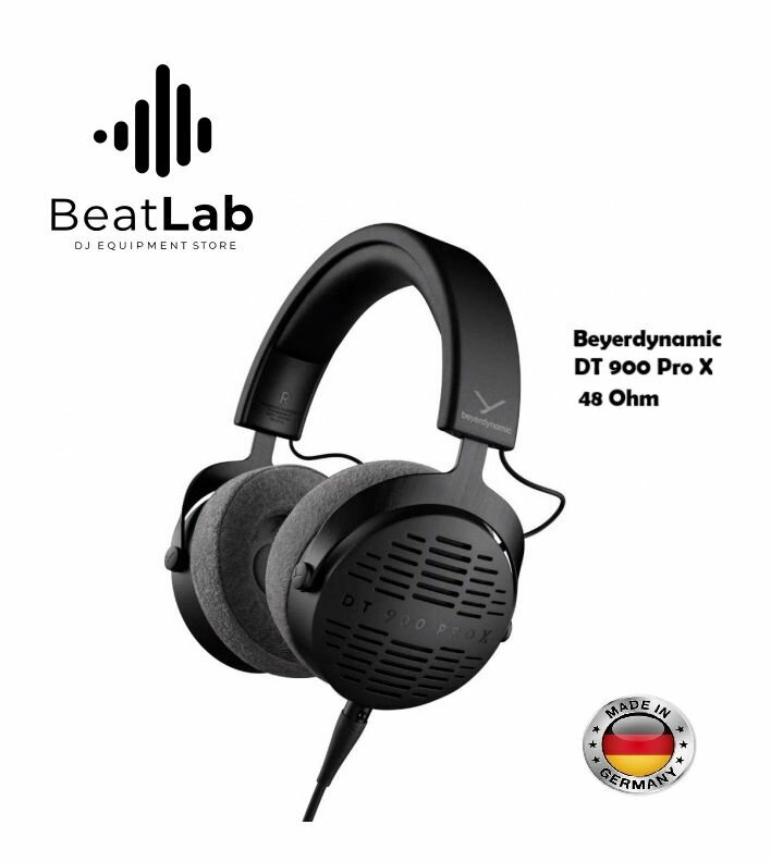 Наушники Beyerdynamic "900 Pro", полноразмерные, проводное подключение, оголовье, черные