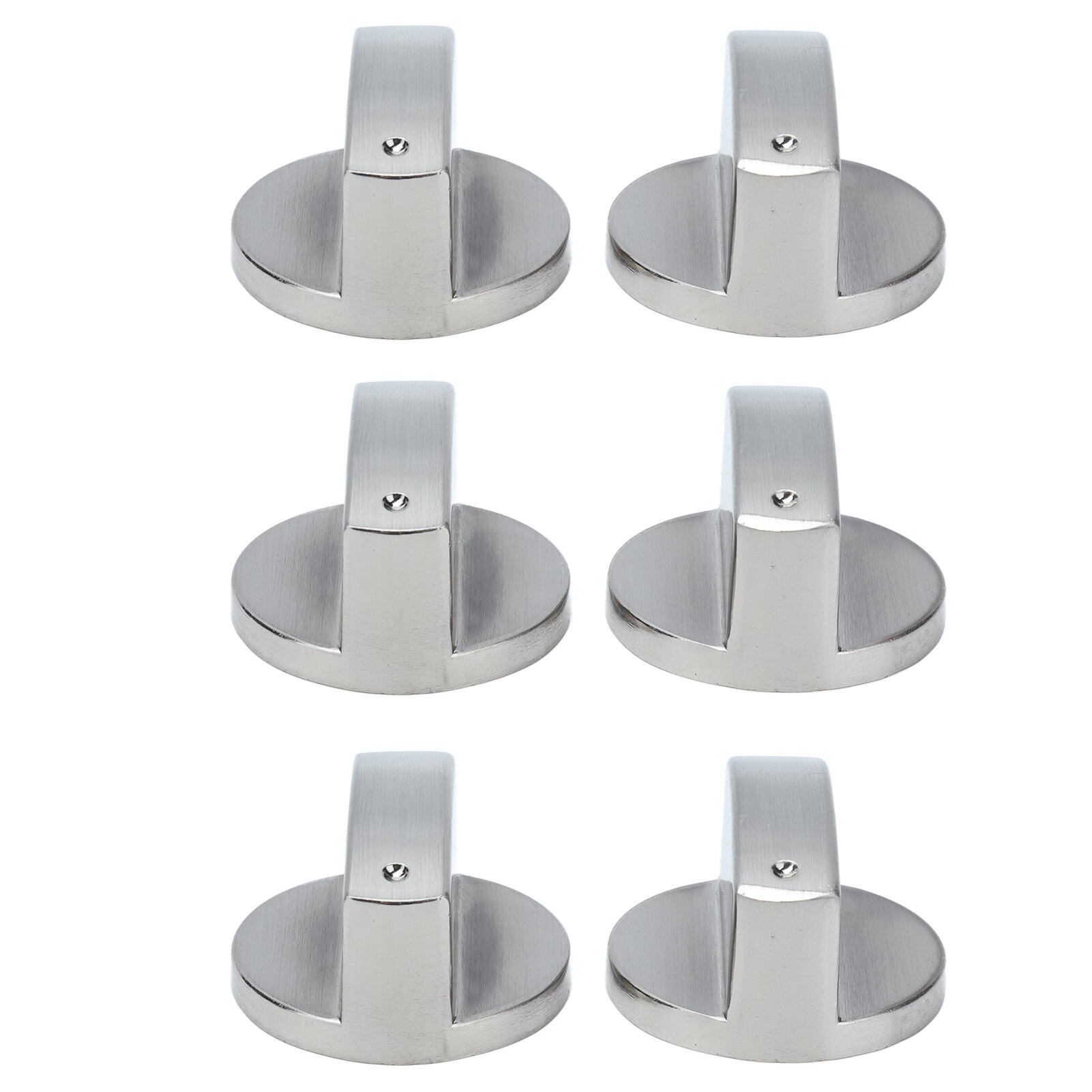 6pcs 8 мм ручка вращающейся ручки цинк сплавной сплаво